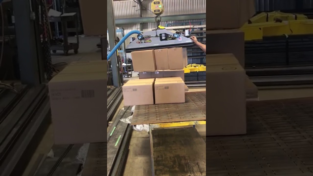 Vacuum Box Lifting System - YouTube