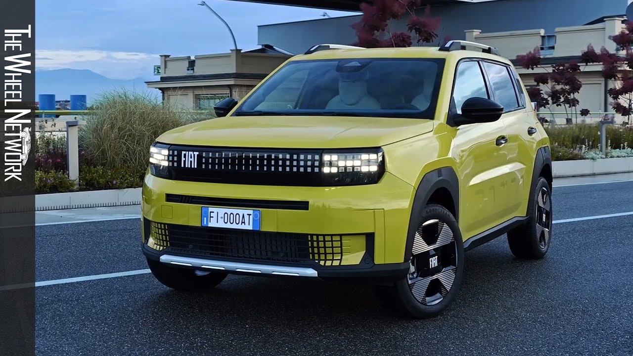 2025 Fiat Grande Panda Reveal – Driving, Exterior - YouTube