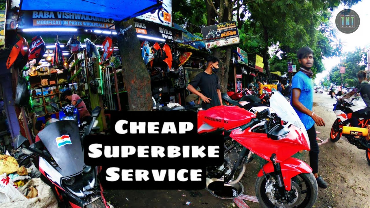 Cheapest and Best SUPERBIKE SERVICE CENTER in SILIGURI 🤩 GTR service ...