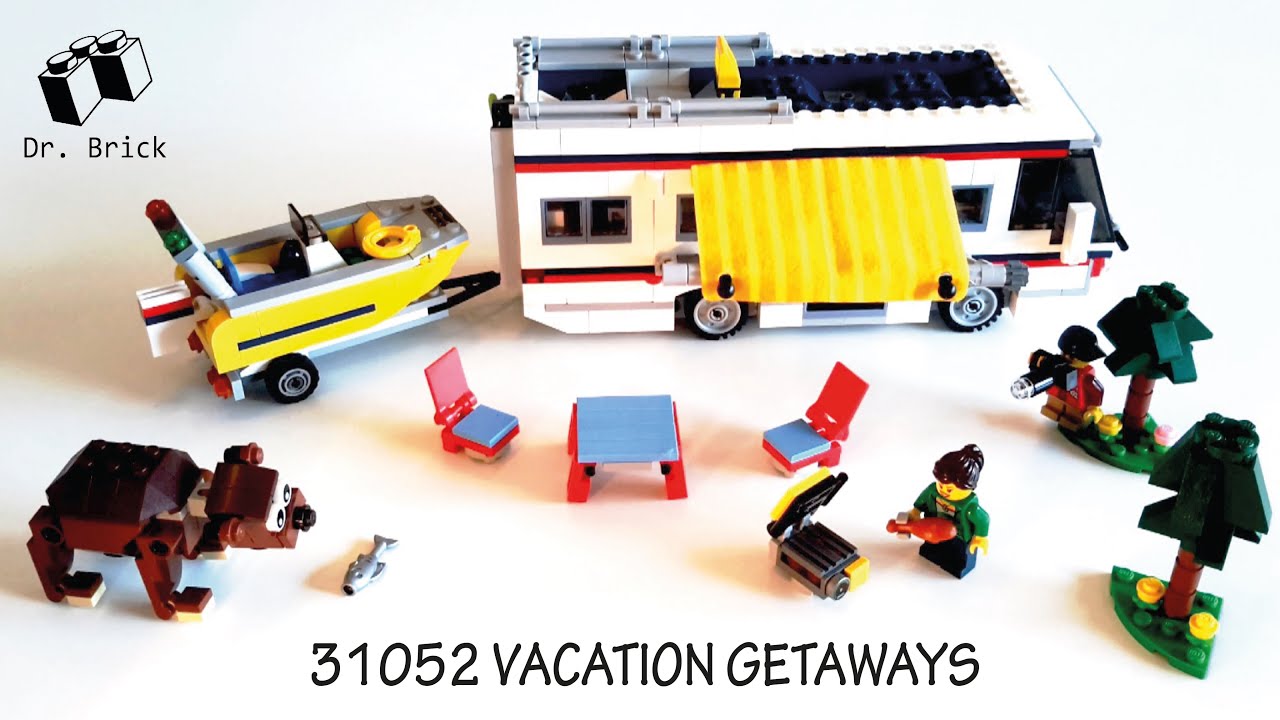 LEGO CREATOR / 31052 VACATION GETAWAYS 3in1 / STOP MOTION SPEED BUILD 3 ...