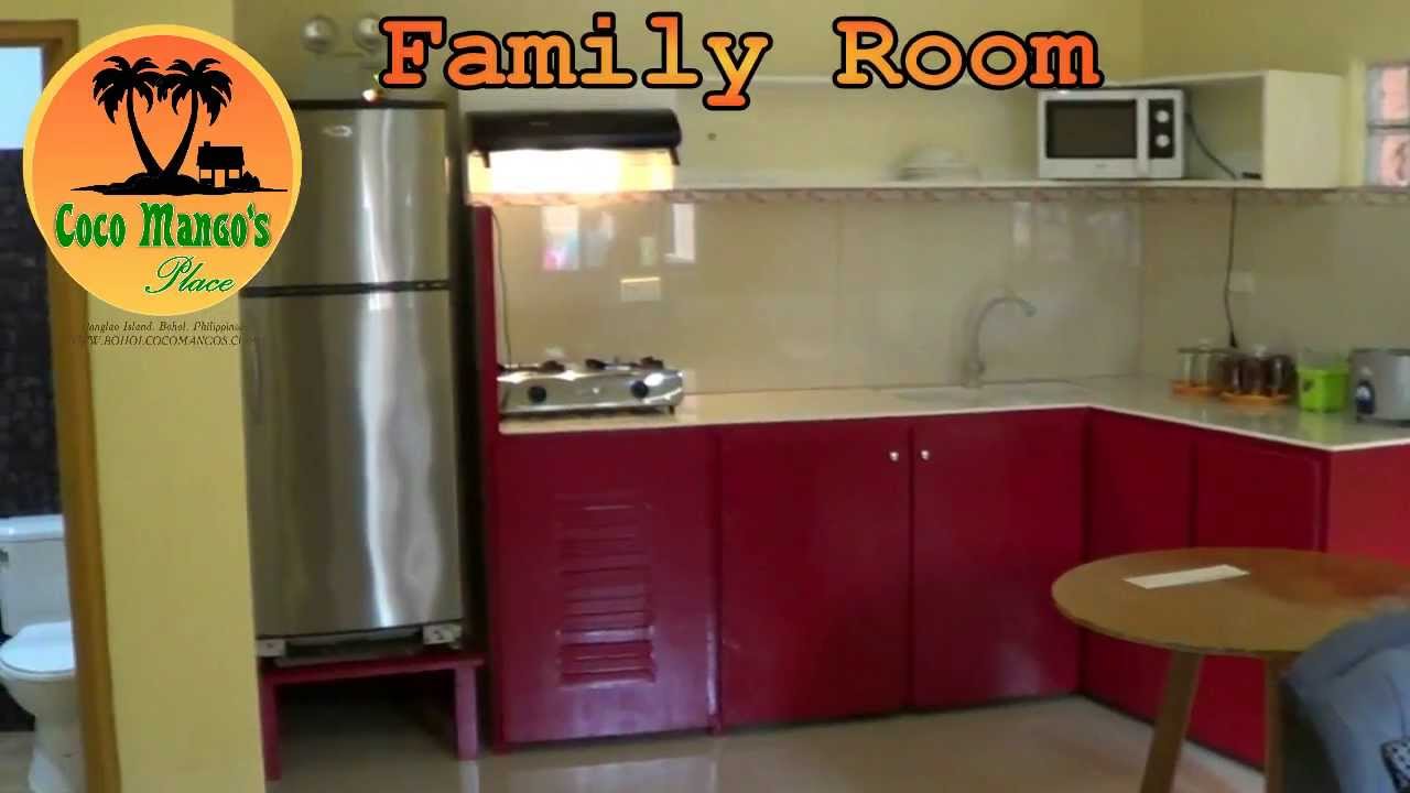 Family Room at Coco Mangos Place Panglao Bohol - YouTube