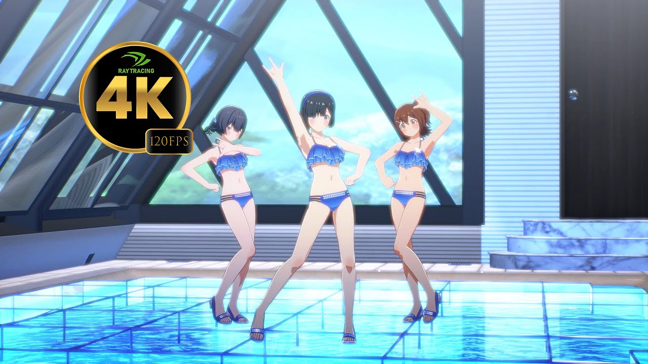 「スタマス 4K120fps MV」SESSION! 「例のプール」 - YouTube