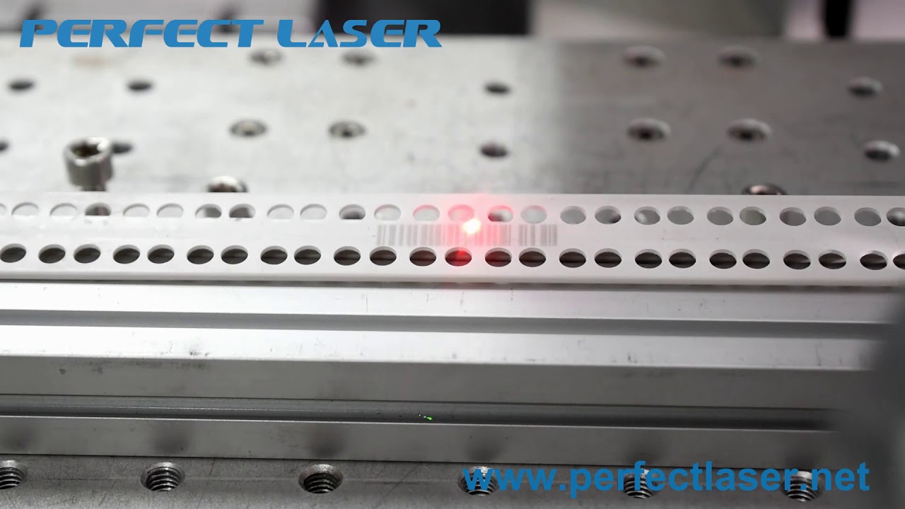20W Fiber Laser Marking And Engraving Machine For PVC Pipe - YouTube