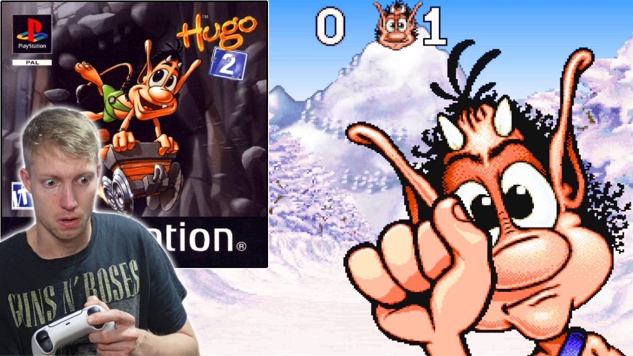 GROTTENSCHLECHTE FORTSETZUNG?! Hugo 2 🕹️ (PS1) Gameplay - Angezockt ...