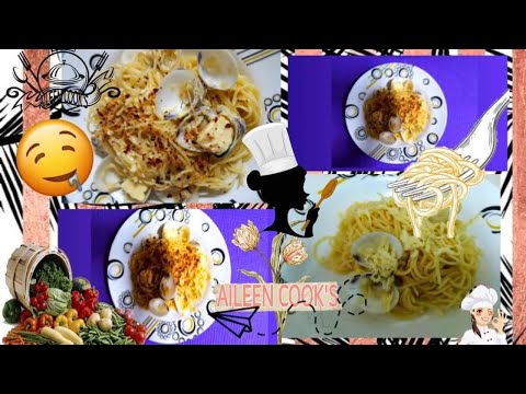 Easy to cook Alle Vongole | simple ways | Halaan Pasta |Spaghetti Clams ...