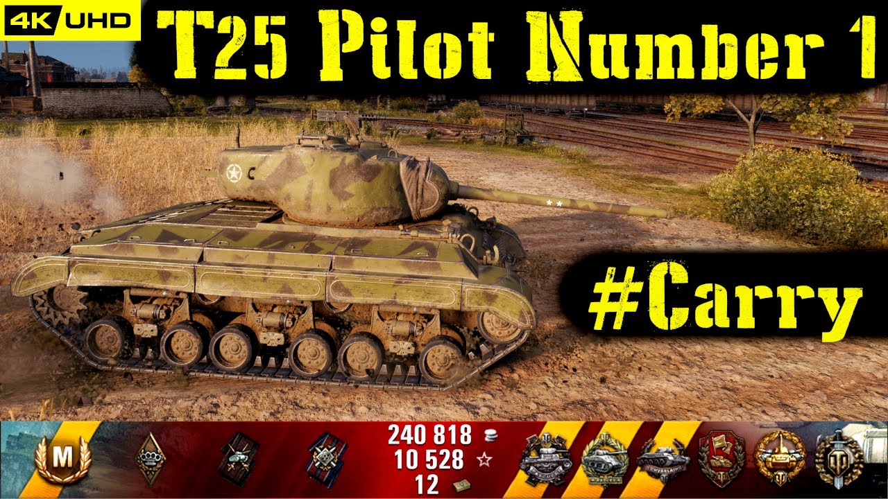 World of Tanks T25 Pilot Number 1 Replay - 9 Kills 4.3K DMG(Patch 1.6.1 ...