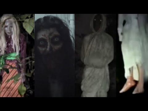 KUNTILANAK MELAYANG DI ATAS POHON | 7 PENAMPAKAN HANTU TERSERAM DAN TERJELAS KUNTILANAK DAN POCONG