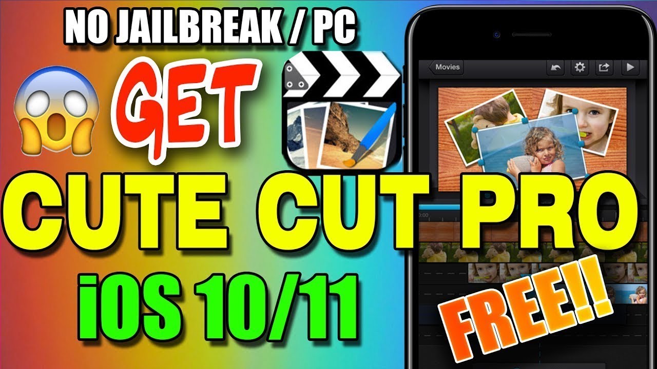 New 2017 How To Get Cute Cut Pro Free On iOS No jailbreak/Computer iOS ...