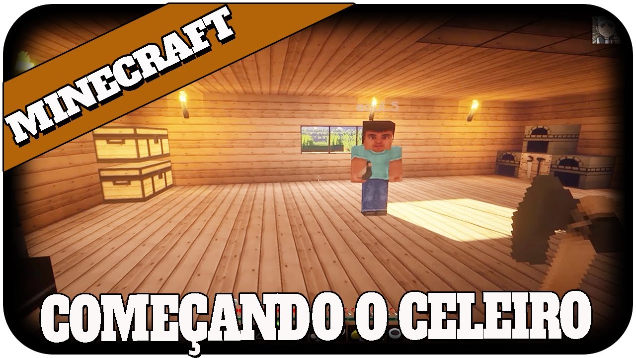 Minecraft - Começando o Celeiro - YouTube
