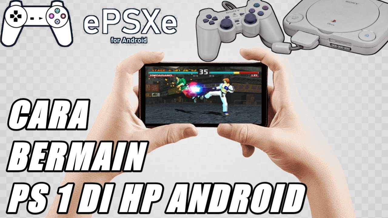 cara bermain ps1 di hp android - YouTube