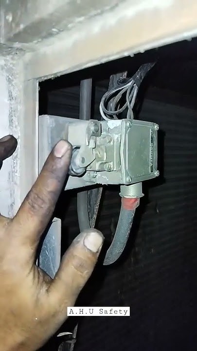 #shorts Ahu safety /limit switch - YouTube