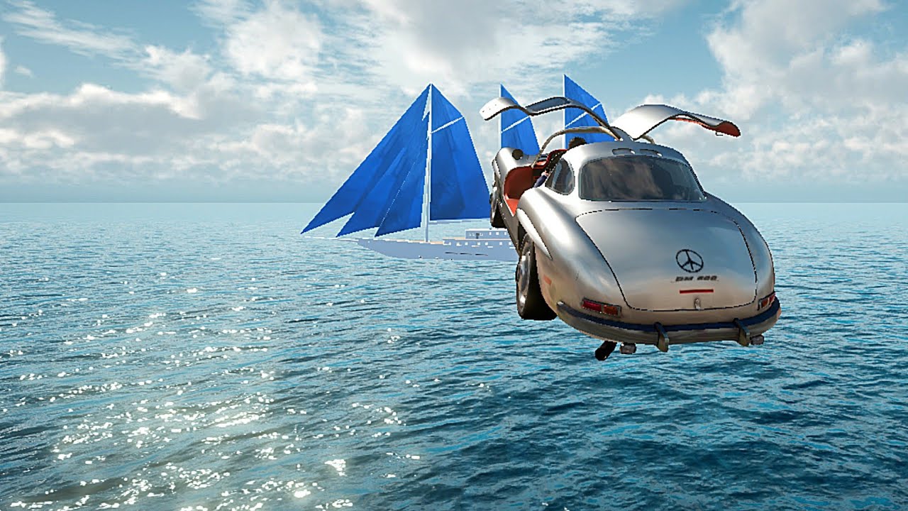 Drive Zone Online | Jump To Boat Challenge (Failed) - YouTube