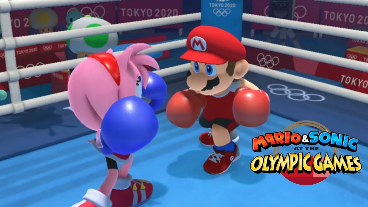 Mario & Sonic At The Olympic Games Tokyo 2020 Boxing Amy Vs Blaze Daisy ...