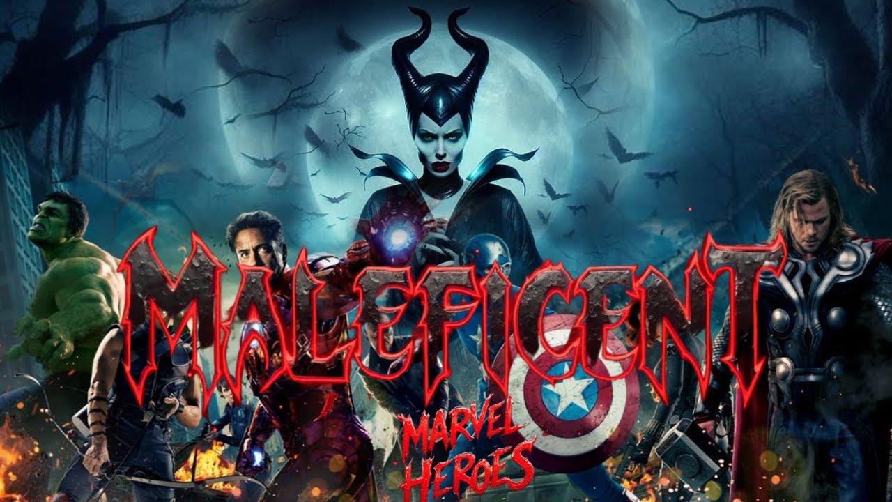 🔥🔥Maleficent vs Marvel Superheroes | Fantasy Crossover.🔥🔥 #marvel # ...