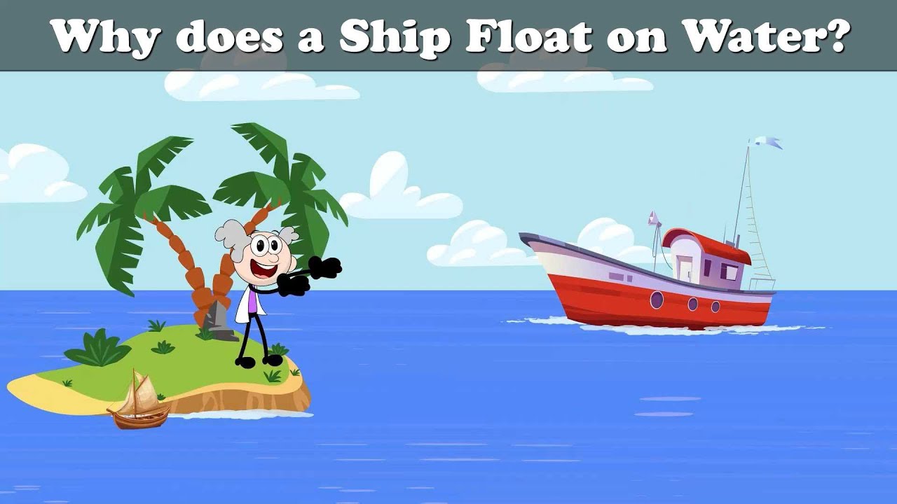 Why does a Ship Float on Water? + more videos | #aumsum #kids #cartoon ...