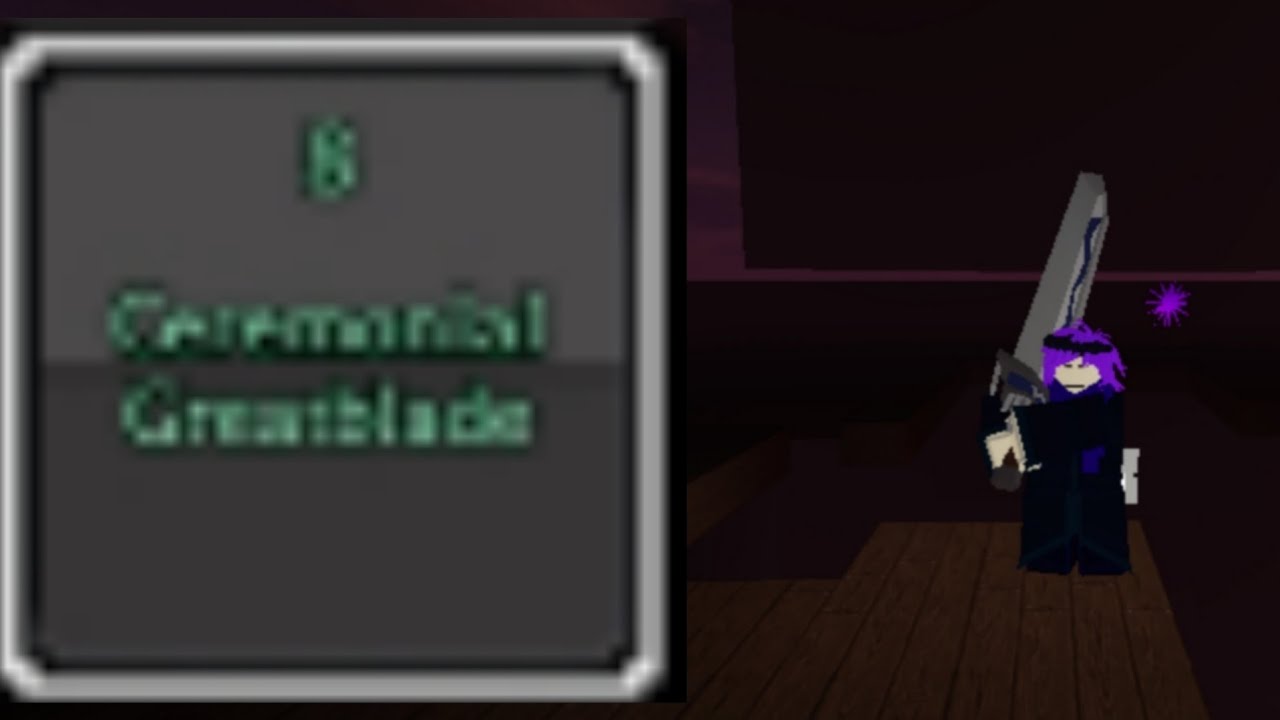 how to get ceremonial greatblade WITHOUT master rank pilgrammed raindrops - YouTube