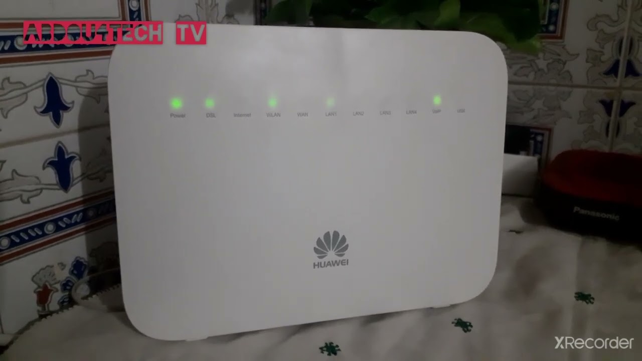 Huawei dg8245v speed test Adsl Inwi 6بعد مرور أشهر - YouTube