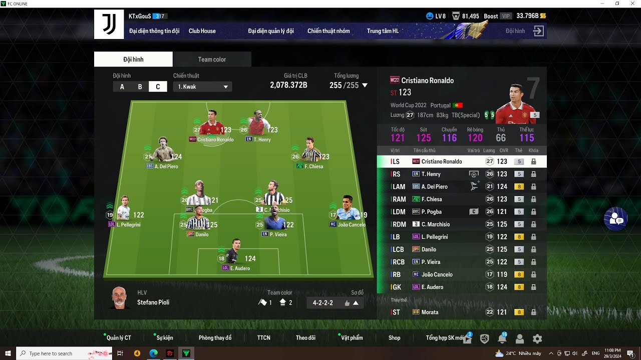 Leo Rank FCO Đội Hình Juve + BTB 8 - 12/04/2024 - Part 1 - YouTube