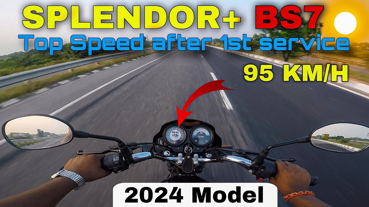 New Model 2024 Splendor + TOP SPEED | कमाल कर दिया | Splendor plus bs6 ...