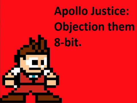 Apollo Justice- Objection! 2007- 8 bit remix. - YouTube