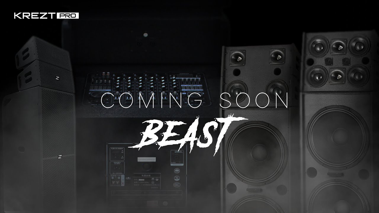 OFFICIAL TEASER: PORTABLE WIRELESS PA AMPLIFIER PRO BEAST | KREZT - YouTube