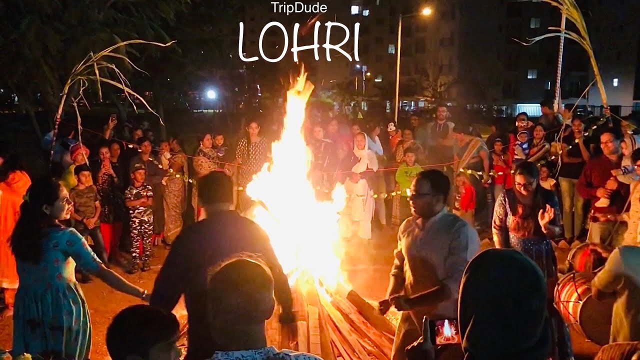 Lohri Celebrations in Bangalore , DLF Jigani #lohriparty - YouTube