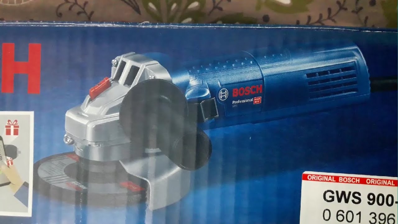 BOSCH Grinder Unboxing | Bosch Professional Angle Grinder | GWS 900 ...