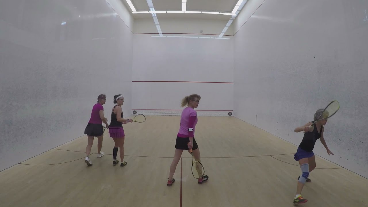 2021 Women's Open Western Canadian Hardball Doubles Squash - YouTube