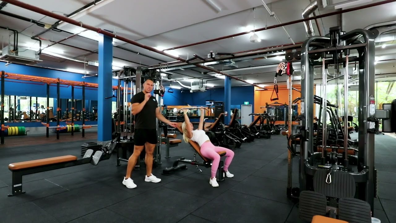 Supine Incline Cable Pullover - YouTube