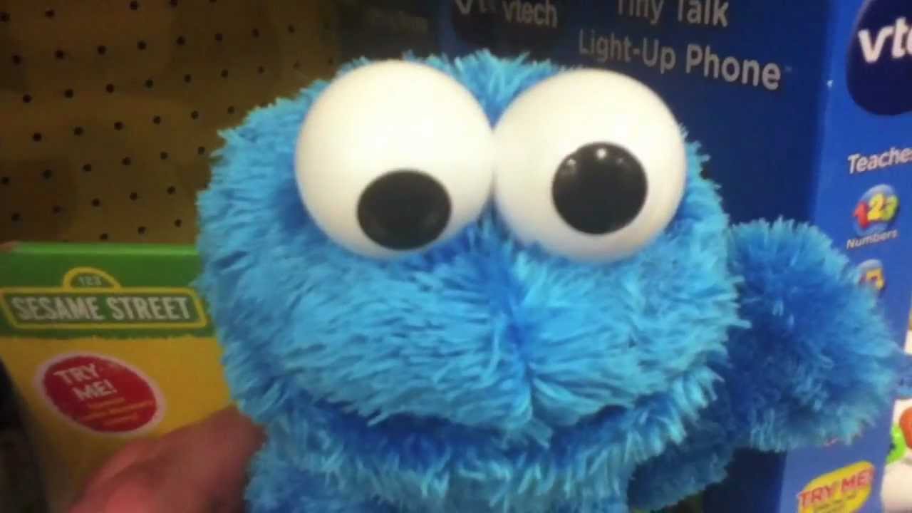 Cookie Monster sings "DUH" Song a derp Fail Toy - YouTube