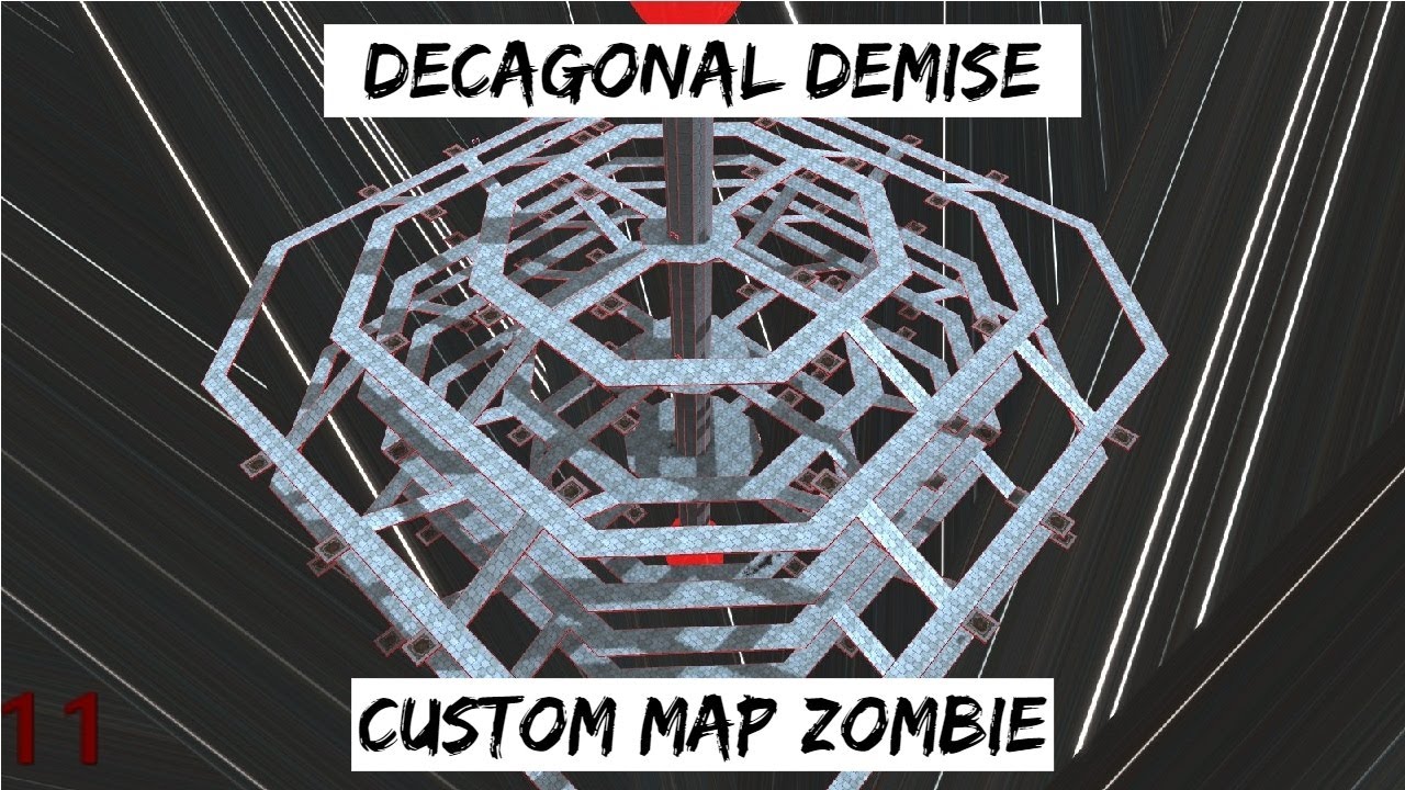 Call Of Duty World At War | Custom Map Zombie #72 | Decagonal Demise ...