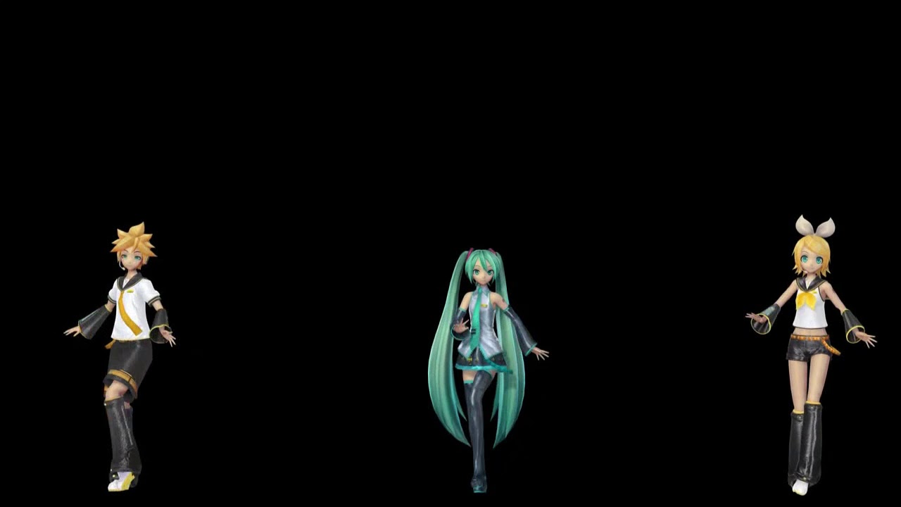MMD HOLOGRAM READY SMOKY PDX RIN LEN MIKU - YouTube