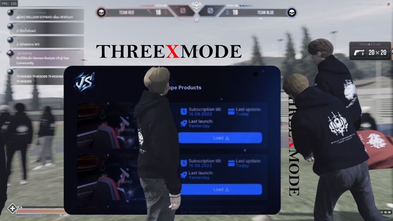 FIVEM CMD | ค่าดำมาพร้อม 3 โหมดพรี 199 เท่านั้น - YouTube