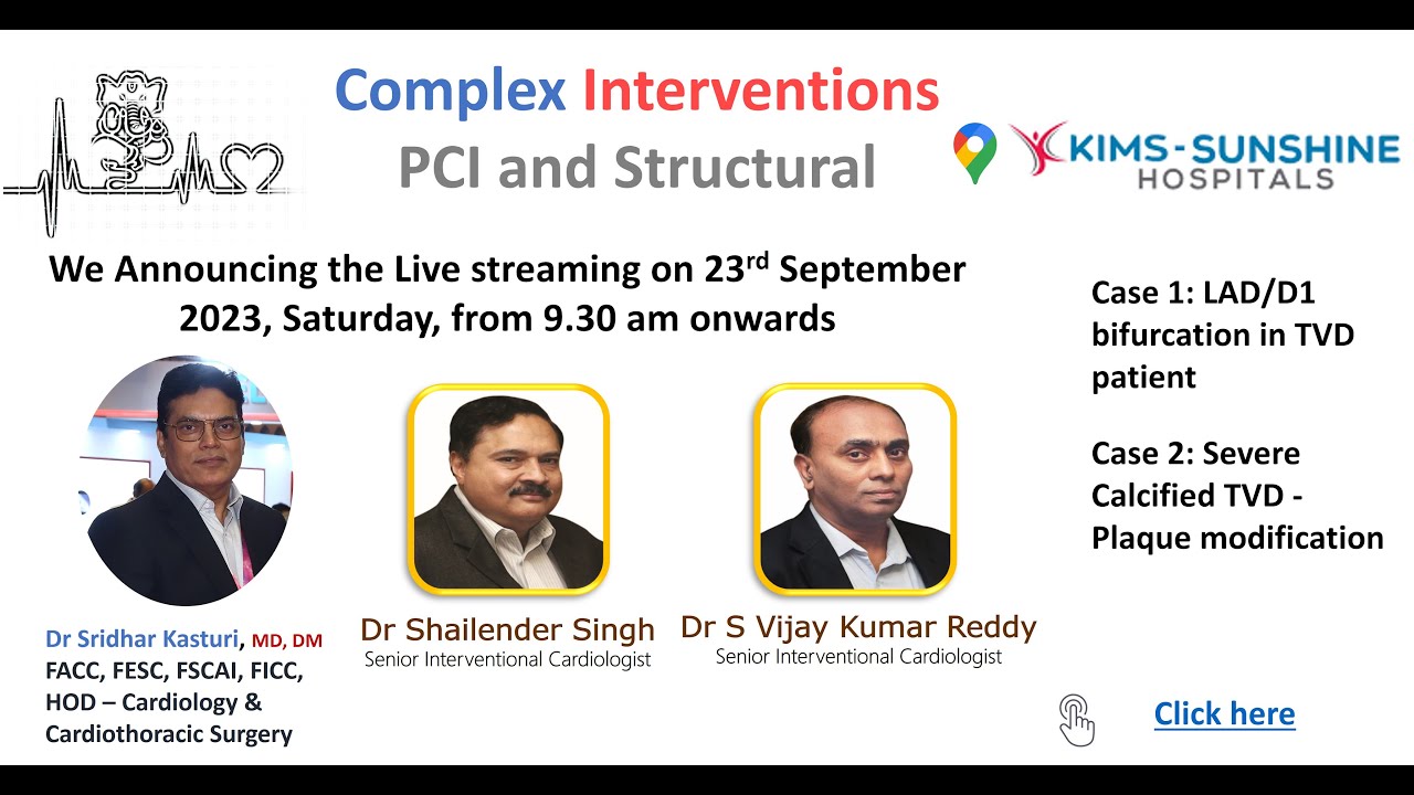 Complex PCI and Structural Interventions Live Streaming - YouTube