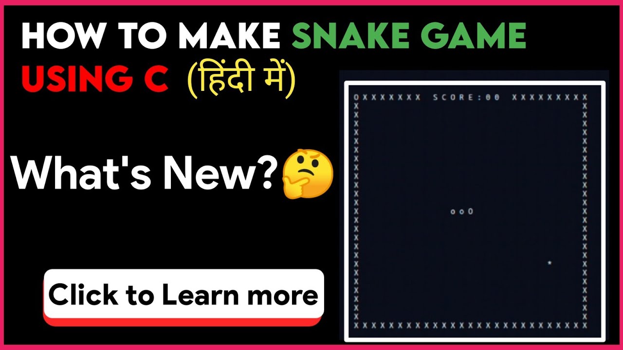 Making Snake Game Using C Without Graphics h Header File Code With Making Snake Game Using C Without Graphics h Header File Code With