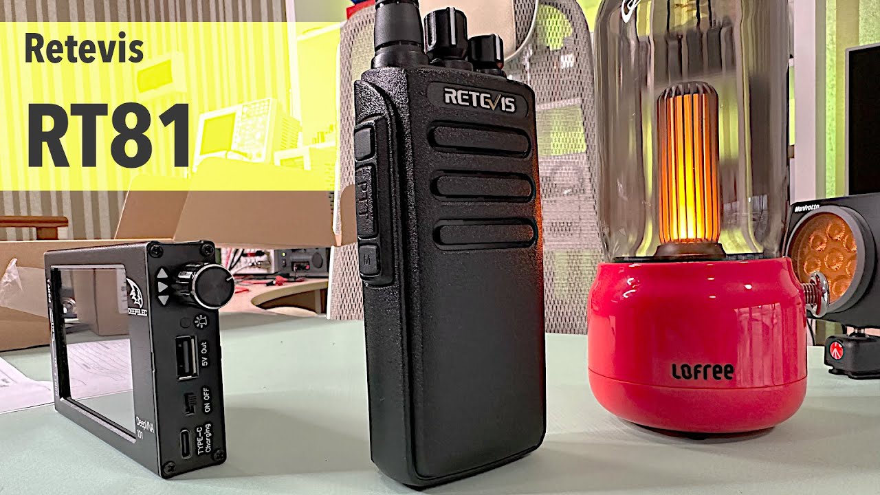 Retevis RT81 - одна из самых доступных цифровых профессиональных ...