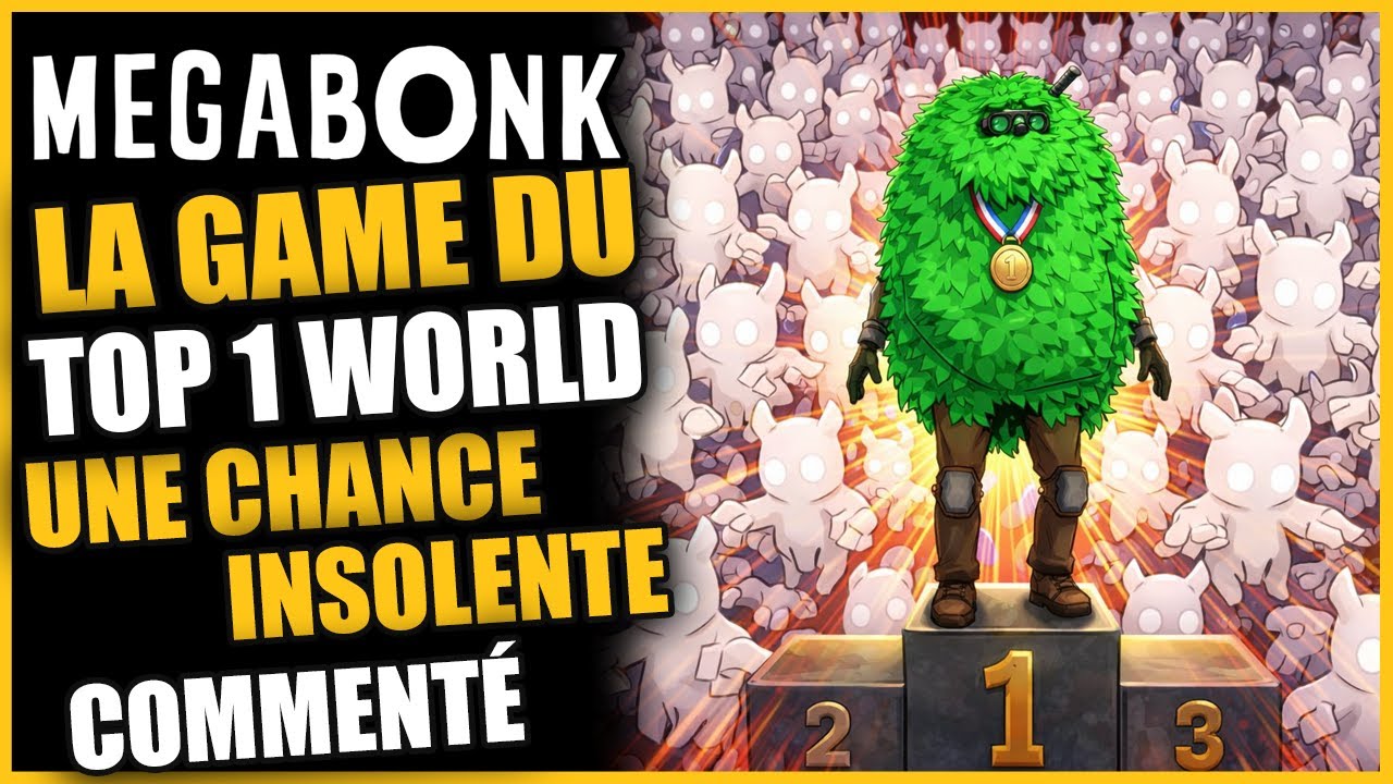 LE TOP 1 WORLD COMMENTÉ ET EXPLIQUÉ (DÉBUT ULTRA CHANCEUX) sur MEGABONK ...