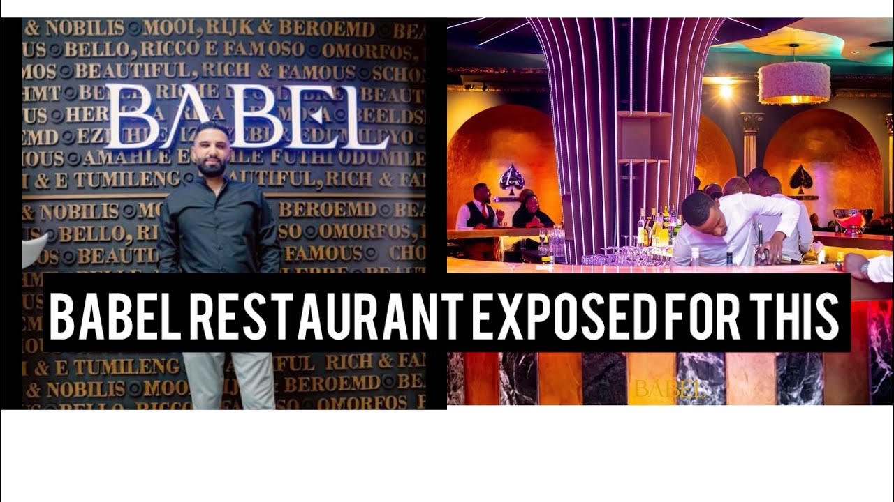 Babel Restaurant exposed for Abusing employees - YouTube
