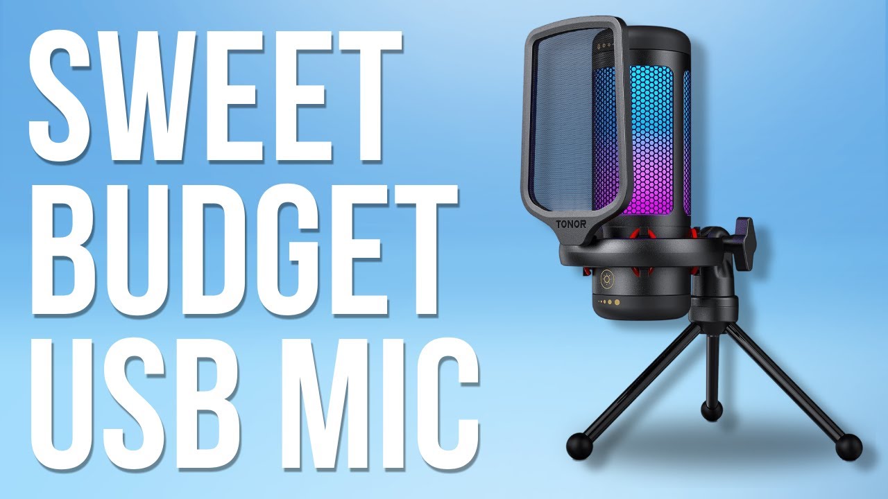 Sweet USB Gaming Microphone - TONOR TC310 - YouTube