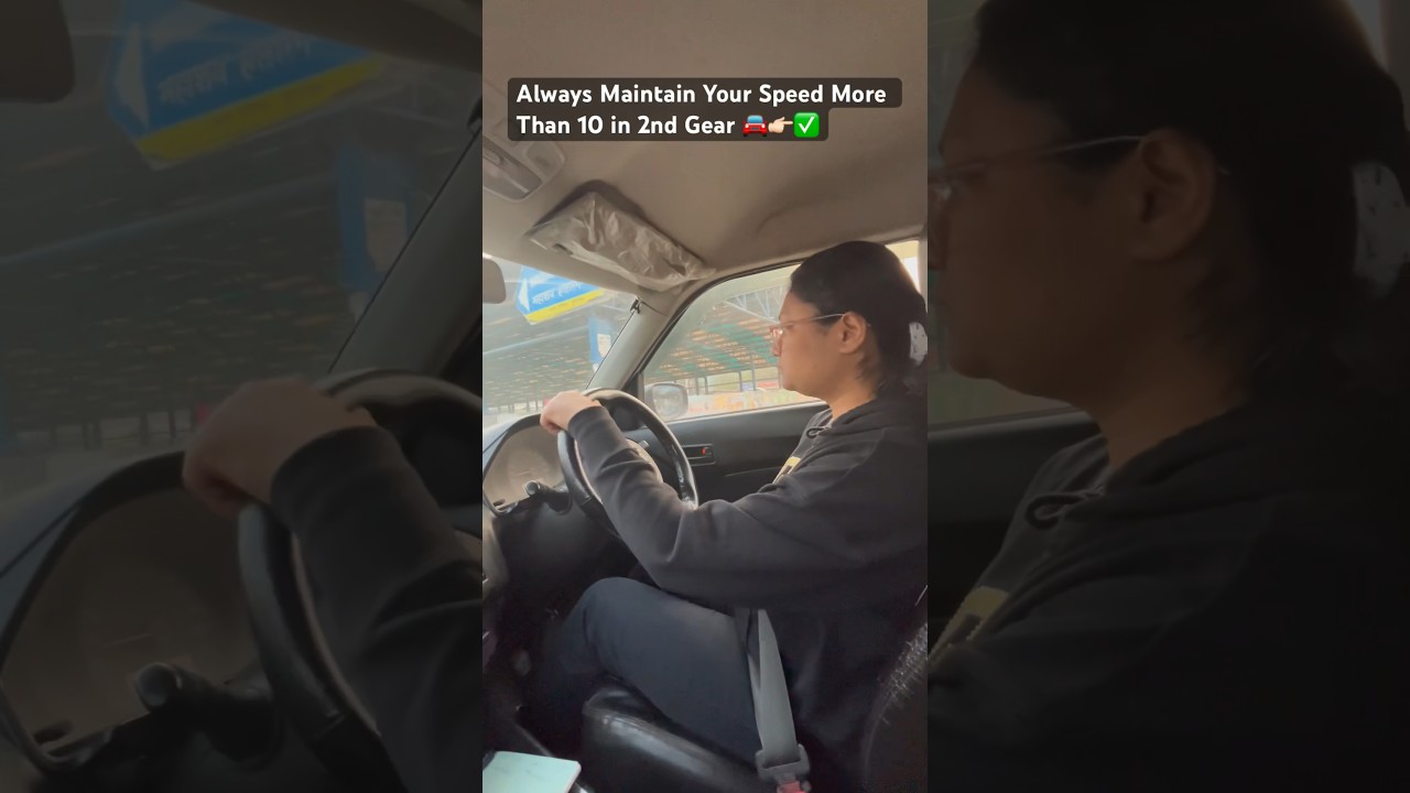 Always Maintain Speed with Gears #drivingschool #automobile # ...