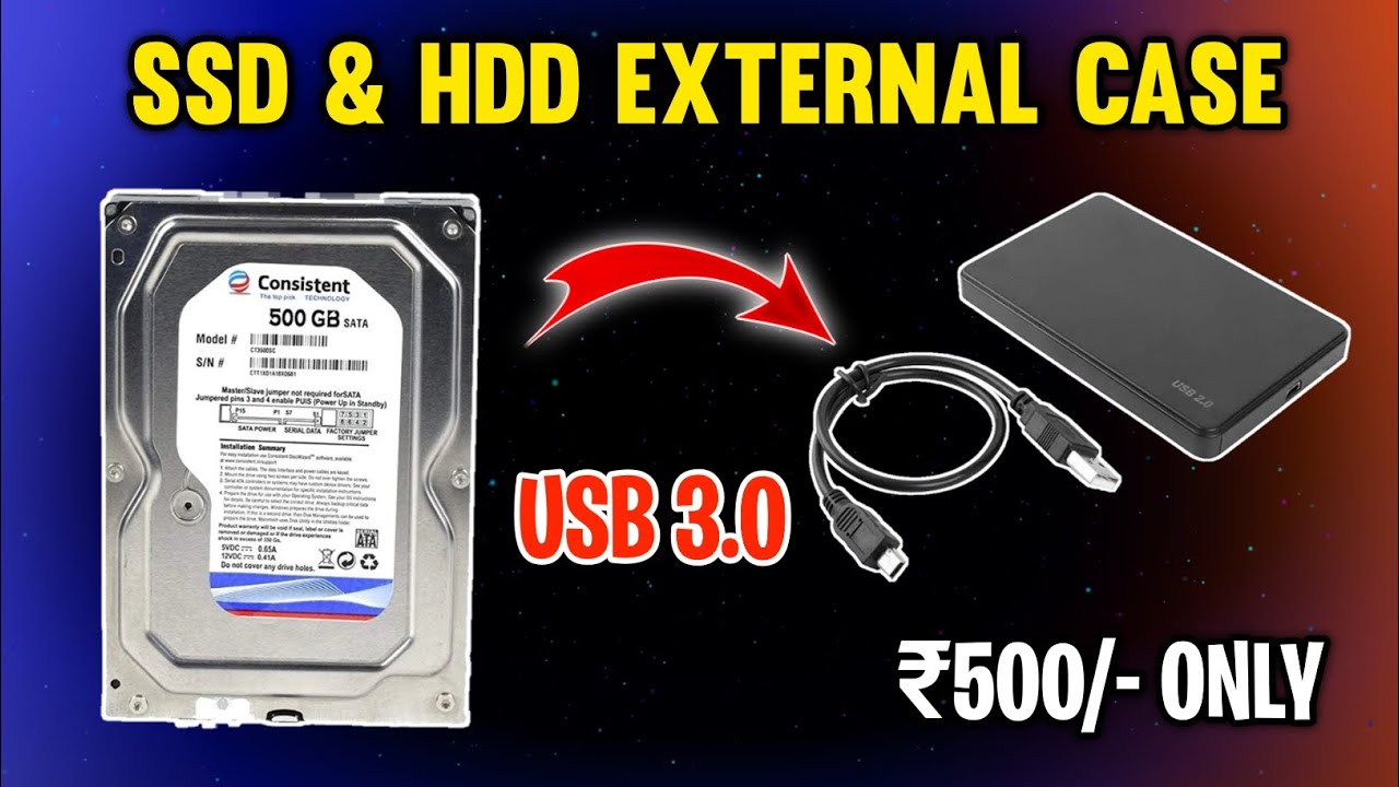 HDD External Case USB 3.0 Cablet Case 2.5 Inch Hard Drive Disk External ...