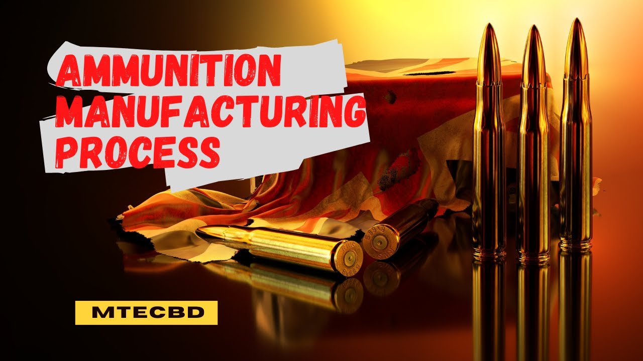 Ammunition Manufacturing Process - Inside Bullets Factory Modern ...