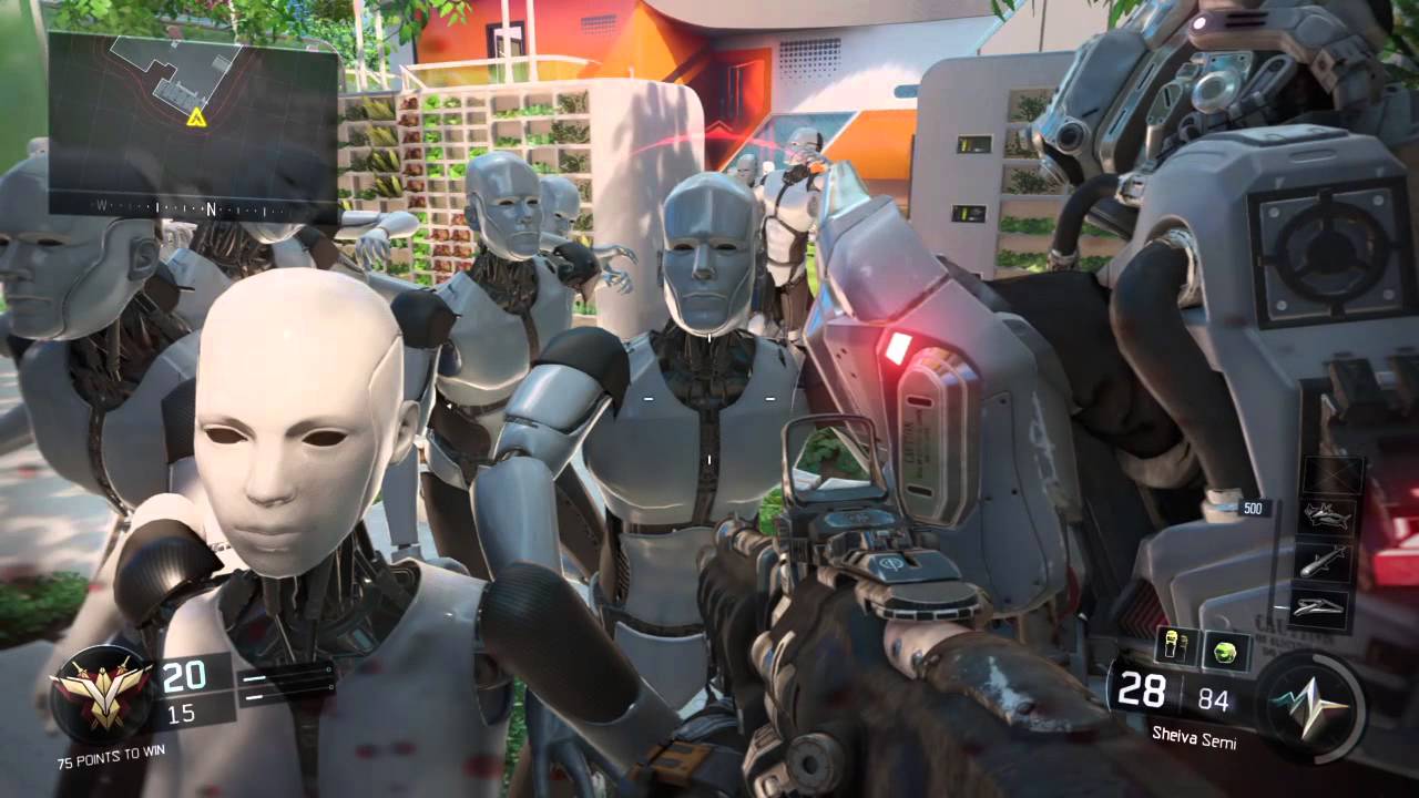 Call of Duty®: Black Ops III weeping angel robots - YouTube