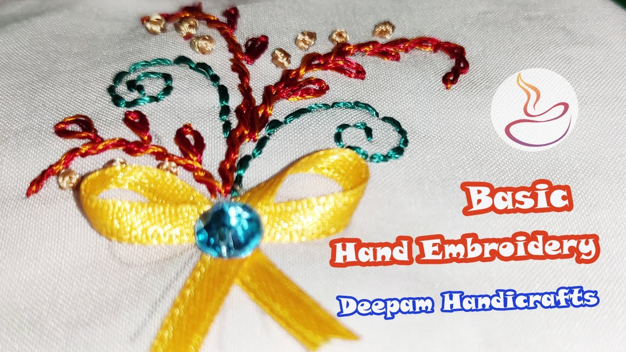 Hand Embroidery Motifs/Small Hand Embroidery Motifs - YouTube