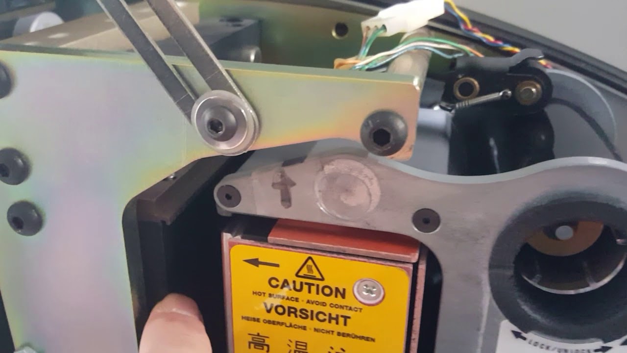 Datacard 280 / 295 Topper platen offset diagnostic - YouTube