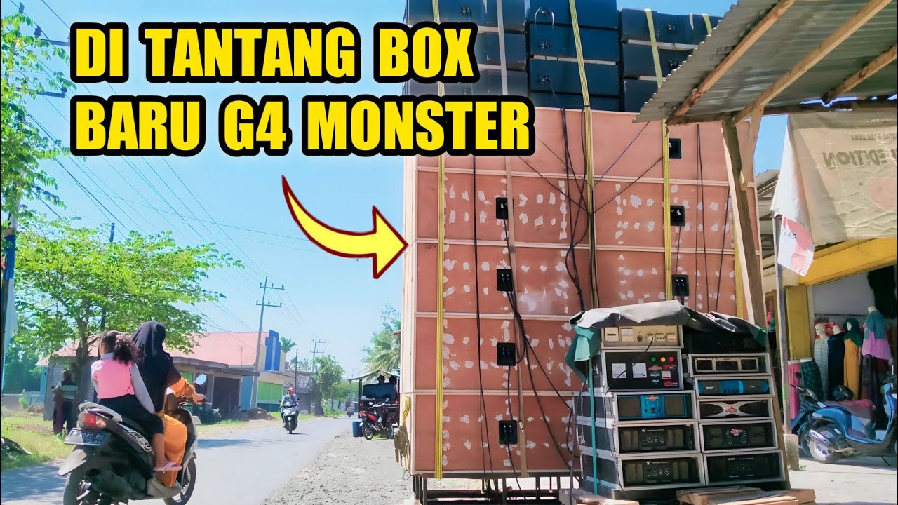 BOX SUBWOOFER MONSTER G4 GENERASI KE 4 TERBARU, REVIEW SOUND SYSTEM ...