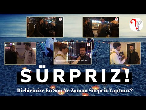 Sevgiline en son ne zaman sürpriz yaptın? Sürpriz Önerin Nedir?