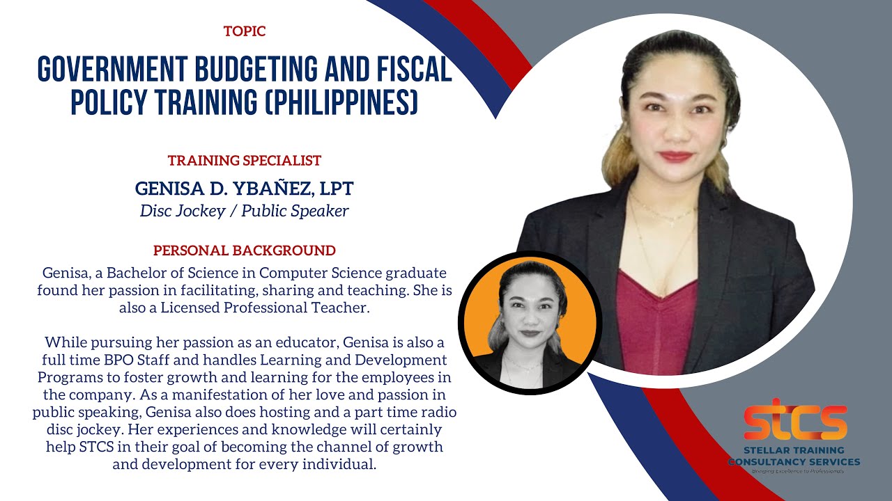 Government Budgeting and Fiscal Policy Training [2 HOURS FULL COURSE ...
