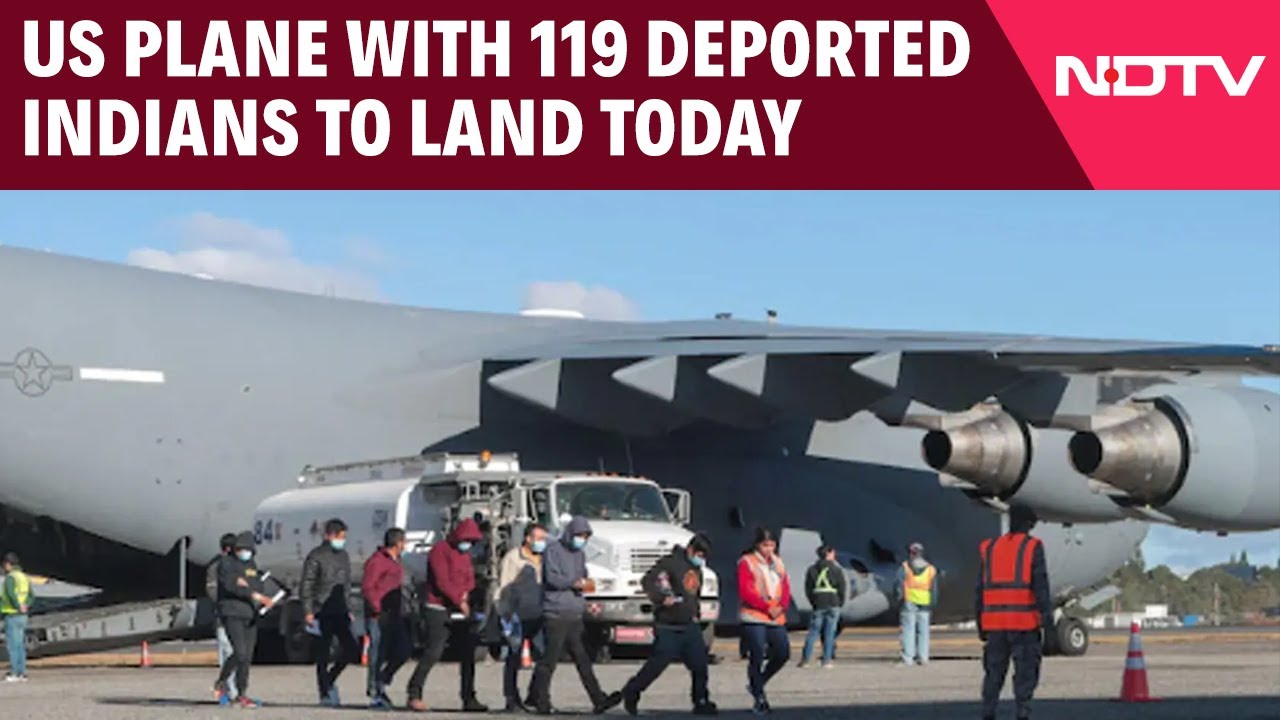 US Deportation | US Plane With 119 Deported Indians To Land Today ...