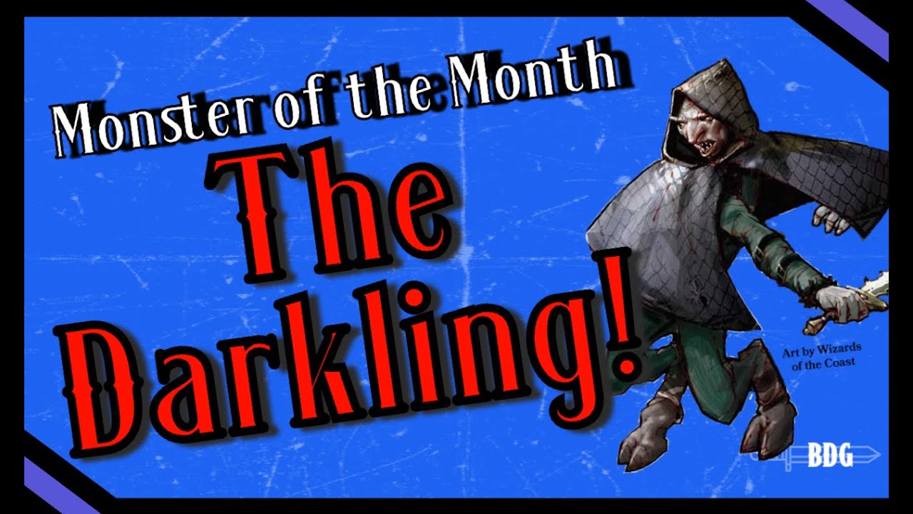 Monster of the Month: Darkling - YouTube